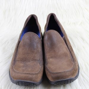Merrell | Shoes | Merrell Treviso Moc Loafers Dark Brown Leather 8 ...